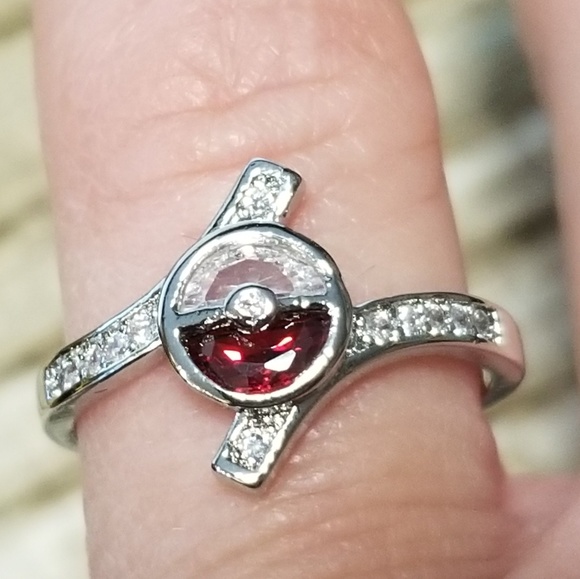 Jewelry | Pokemon Pokeball Ring | Poshmark
